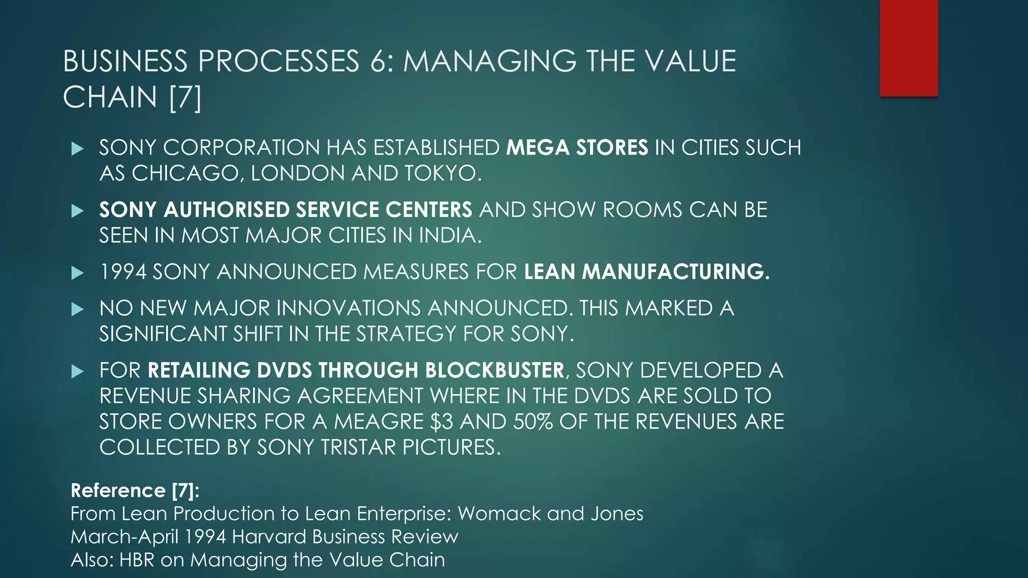 A CASE STUDY ON SONY CORPORATION | PPTX