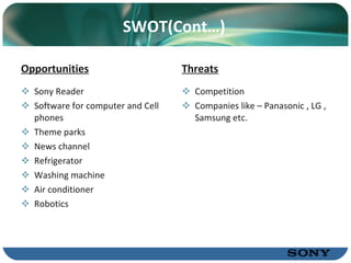 ERP Case Study On Sony Corporation | PPT
