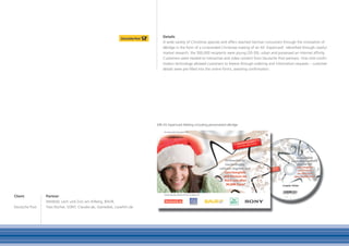 Sony eBridge: Integrated Marketing Case Studies | PDF