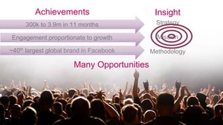 Sony Ericsson case study; from 300k to 3 million Facebook fans in under 9 months | PPTX | Social ...