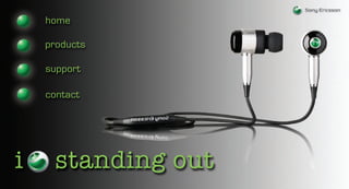 Sony Ericsson Home Page | PDF