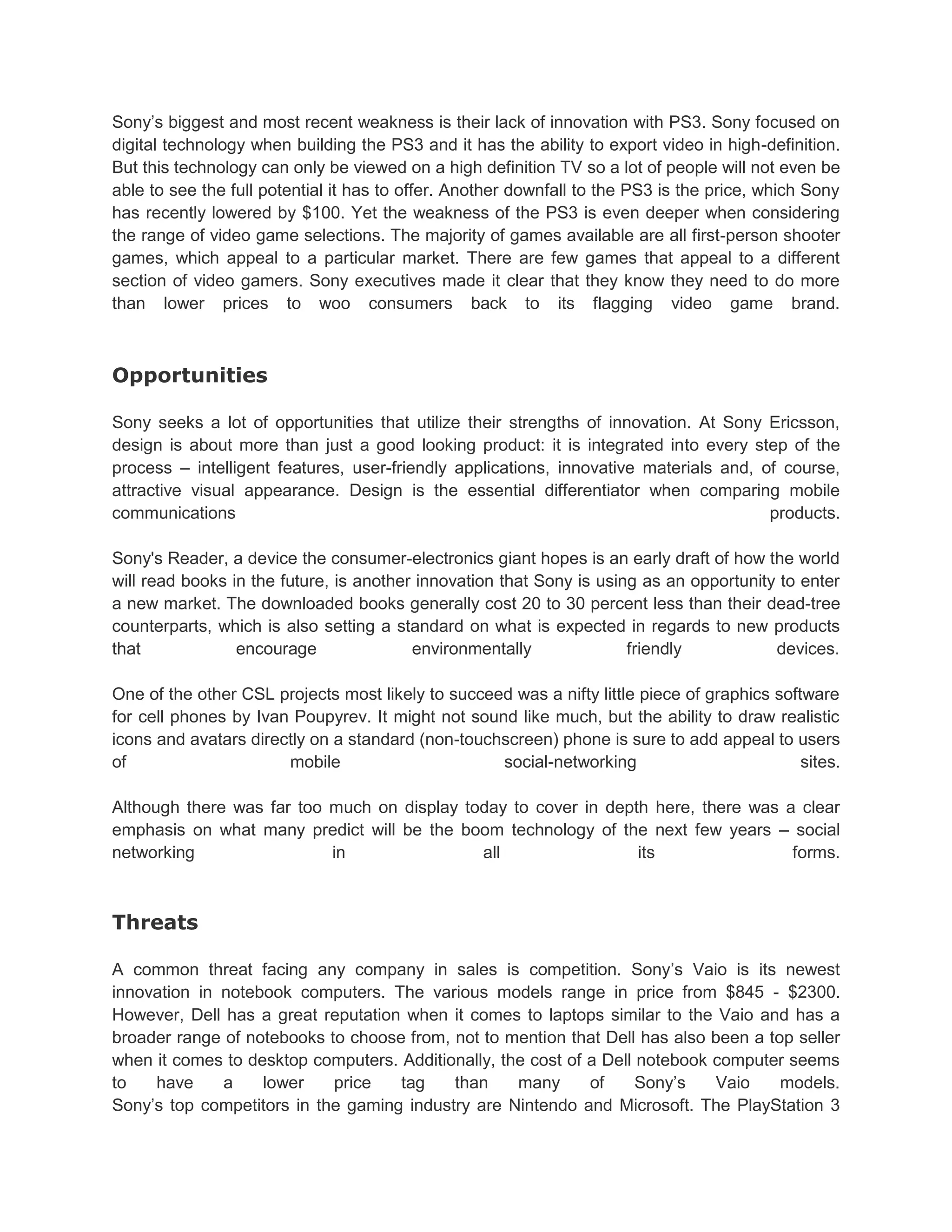 Sony case study | DOCX