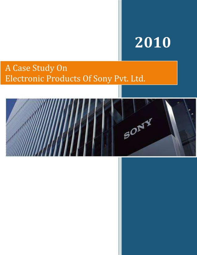 Sony case study | PDF