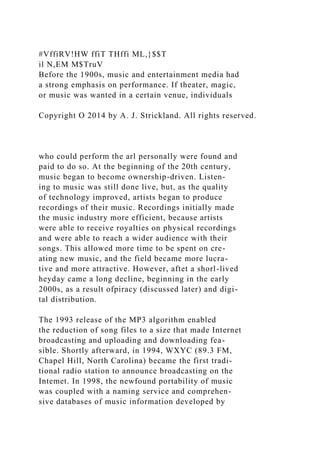 Sony husic Entertainment and theEvolution of the Music Indu.docx