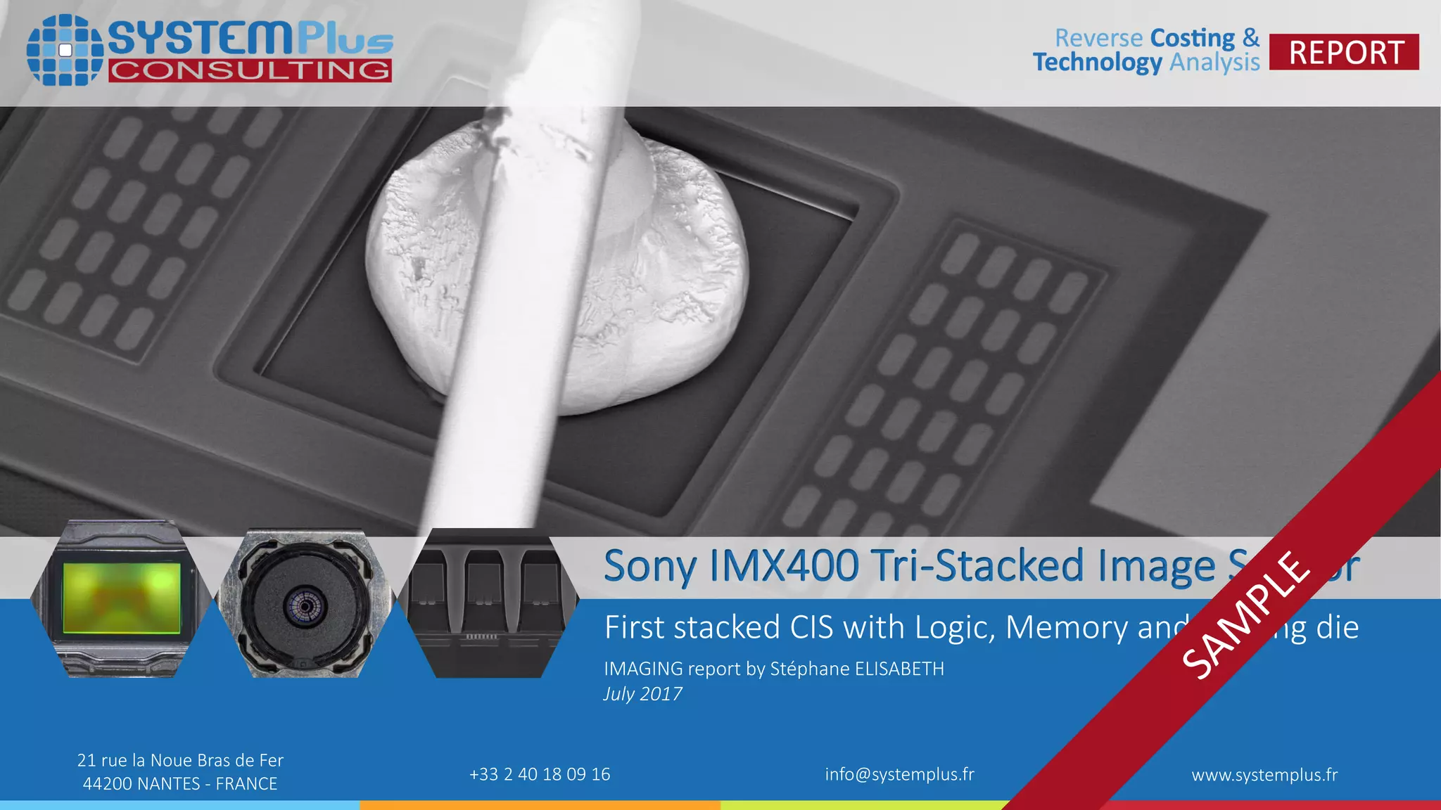 Sony IMX400 Tri-layer Stacked CMOS Image Sensor (CIS) with Integrated ...