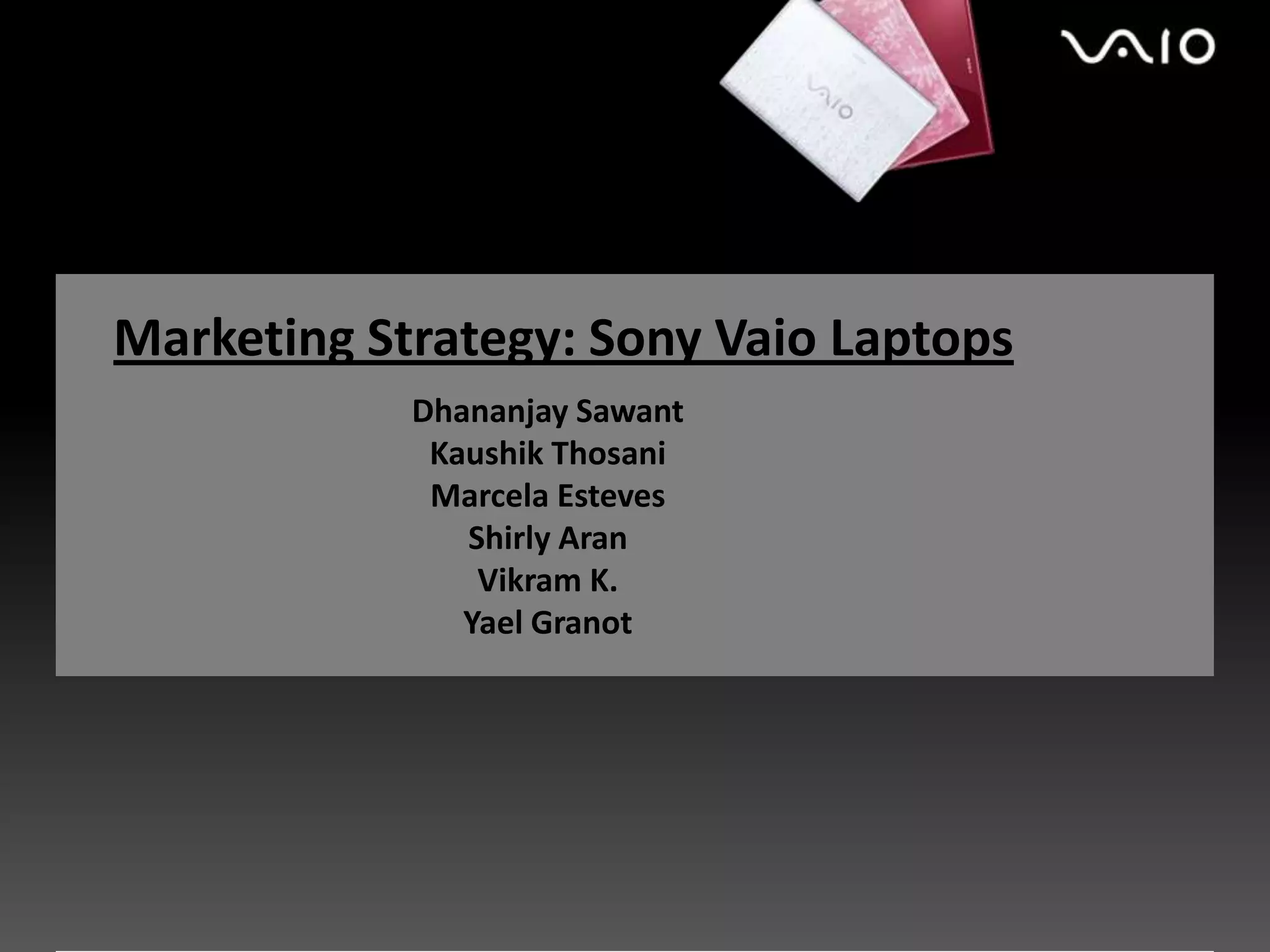 Sony marketing strategy_v9 | PPTX