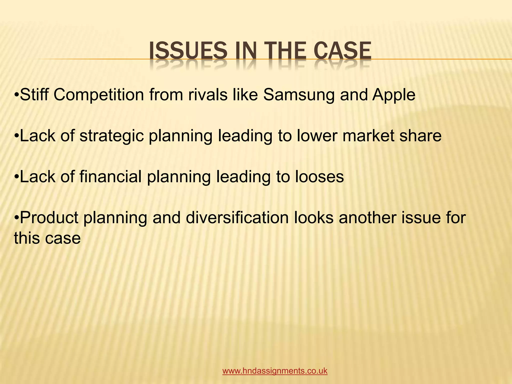 Sony mobile communication business strategy | PPTX