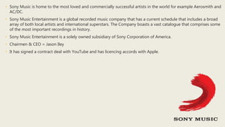 Sony music uk ppt | PPT