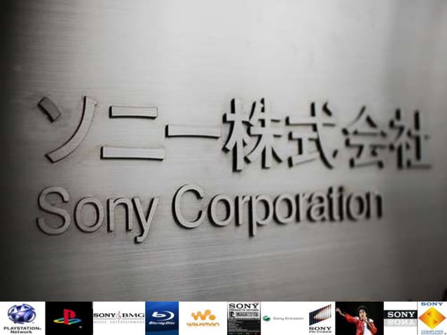 Sony new group | PPT