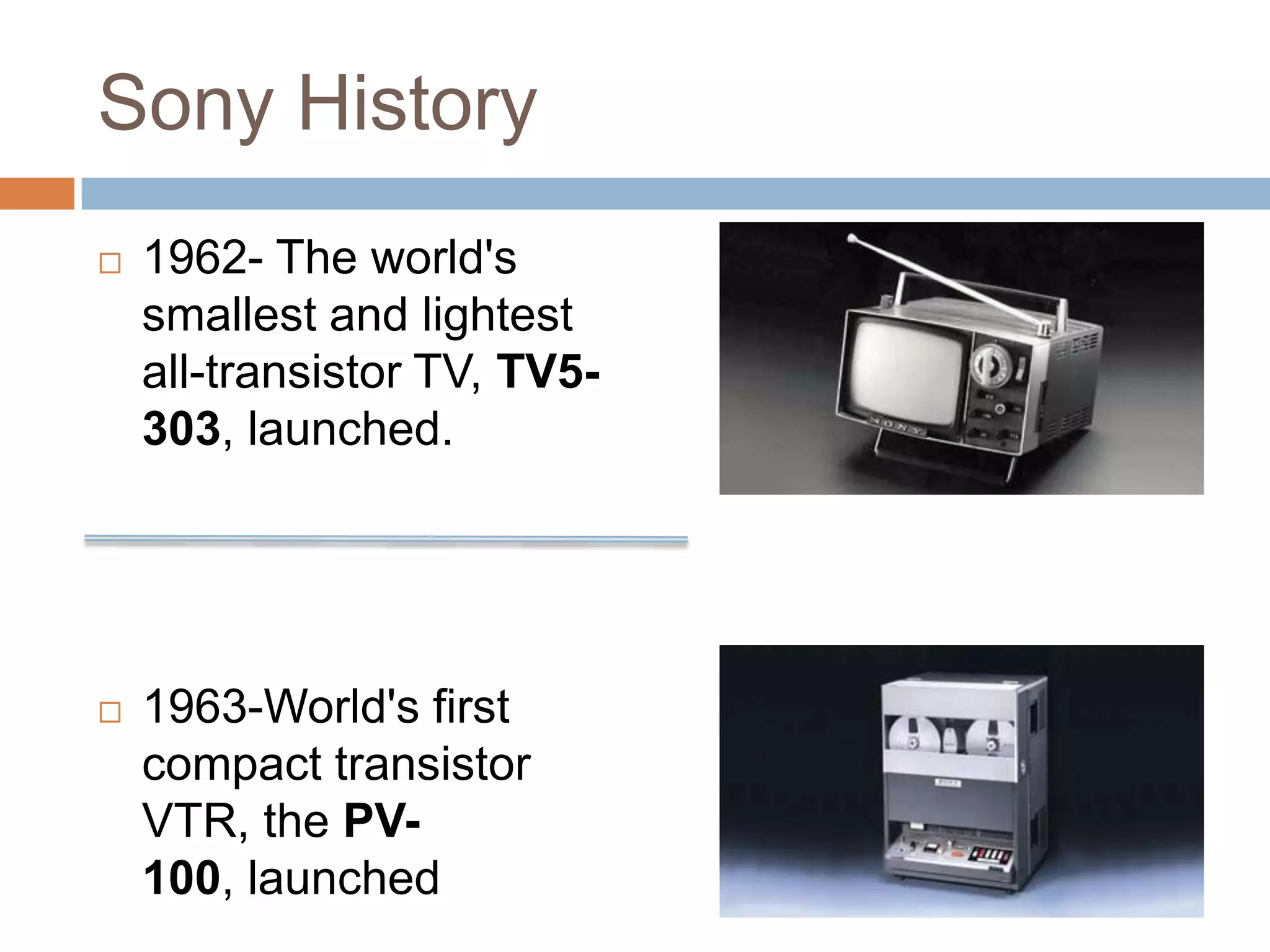 Sony ppt | PPTX