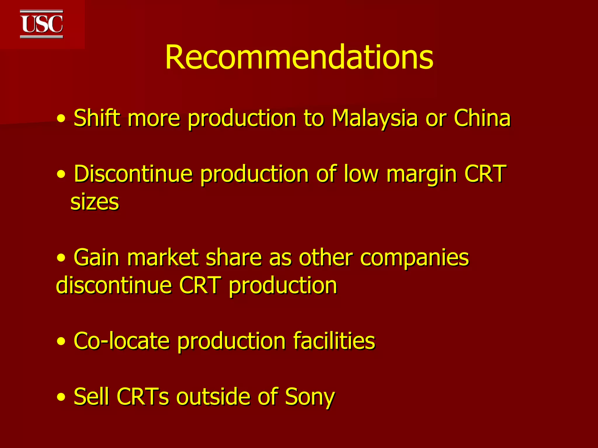 Sony Presentaition | PPT