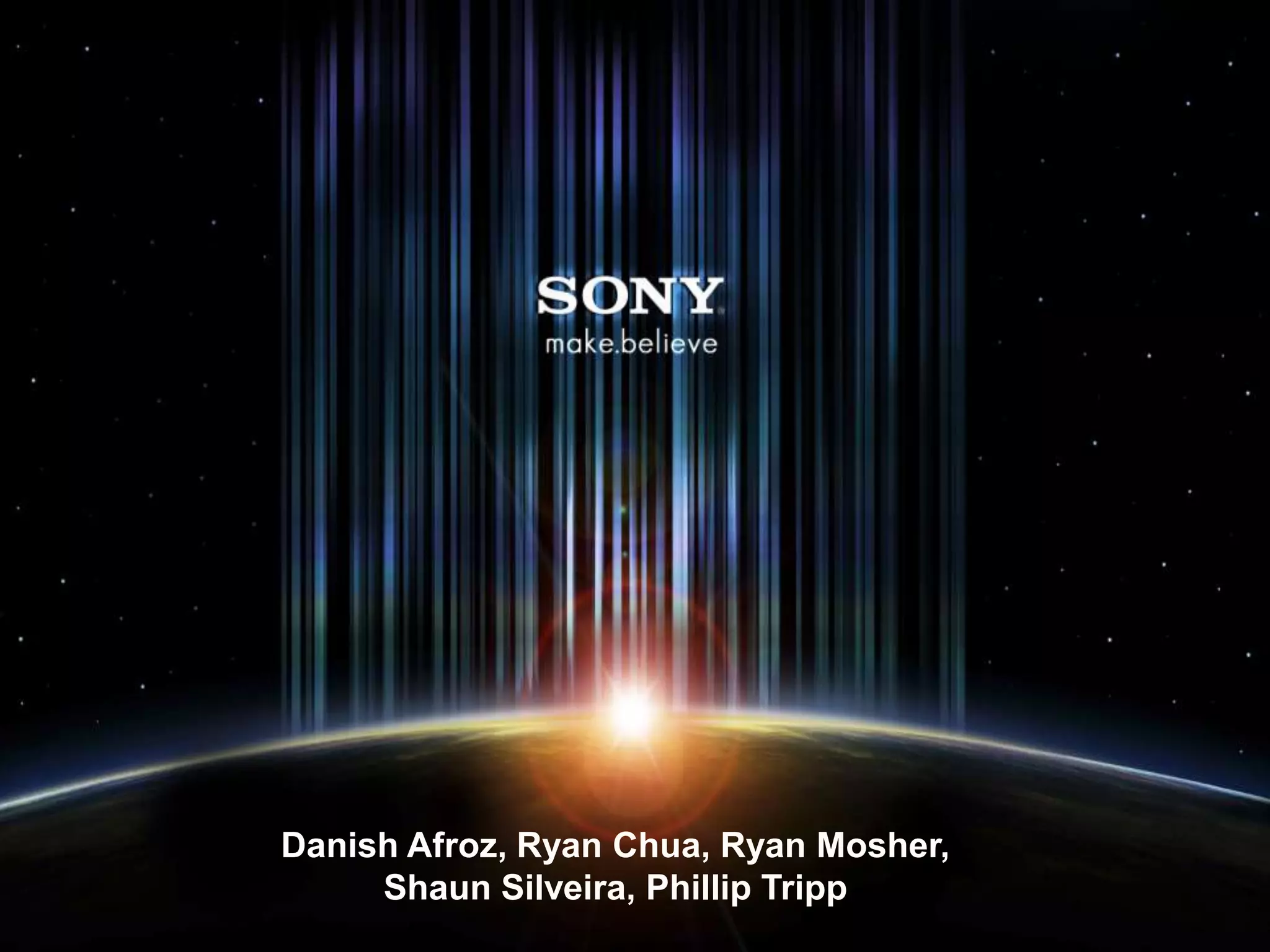 Sony presentation 2 final | PPT
