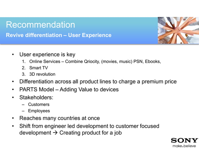 Sony presentation 2 final | PPTX