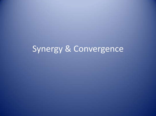 Sony Synergy And Convergence | PPTX | Digital Audio | Computer Software ...