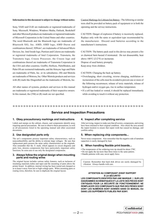 Sony vaio repair manual | PDF | Computer Peripherals | Computing