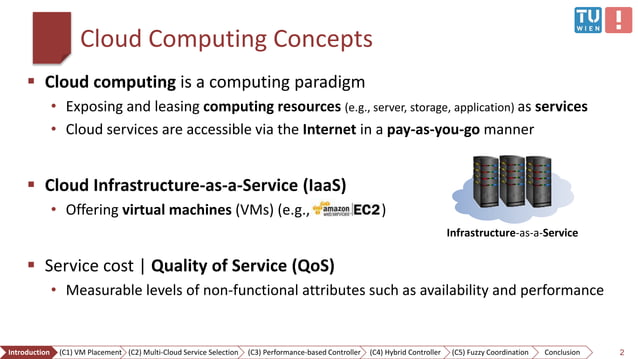 Quality of Service Control Mechanisms in Cloud Computing Environments | PPTX