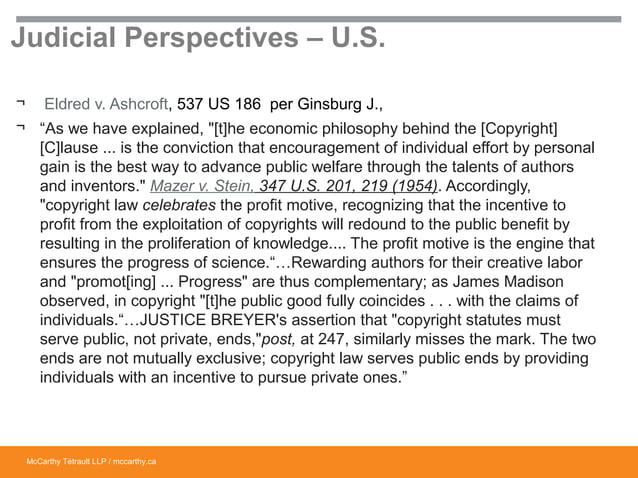 Sookman federal circuit_internet_and_copyright_ | PPT