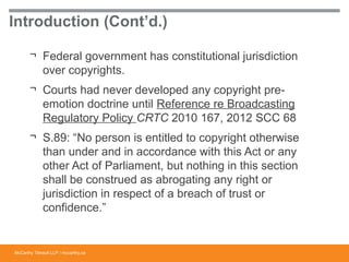 Sookman federal circuit_internet_and_copyright_ | PPT