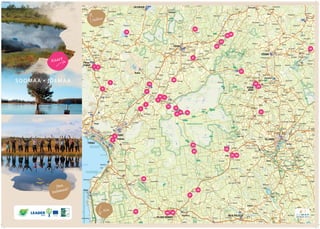 Soomaa turismipiirkonna kaart 2016 | PDF