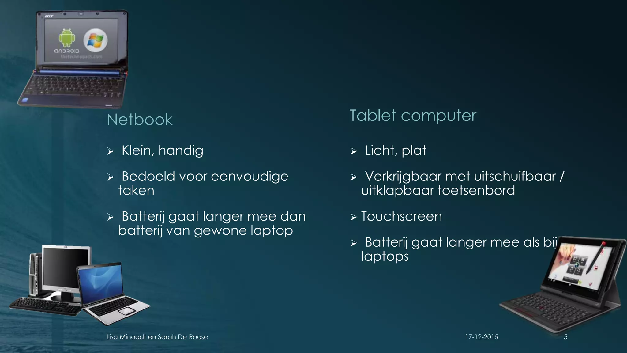 Soorten computers en de werking van de computer | PPTX