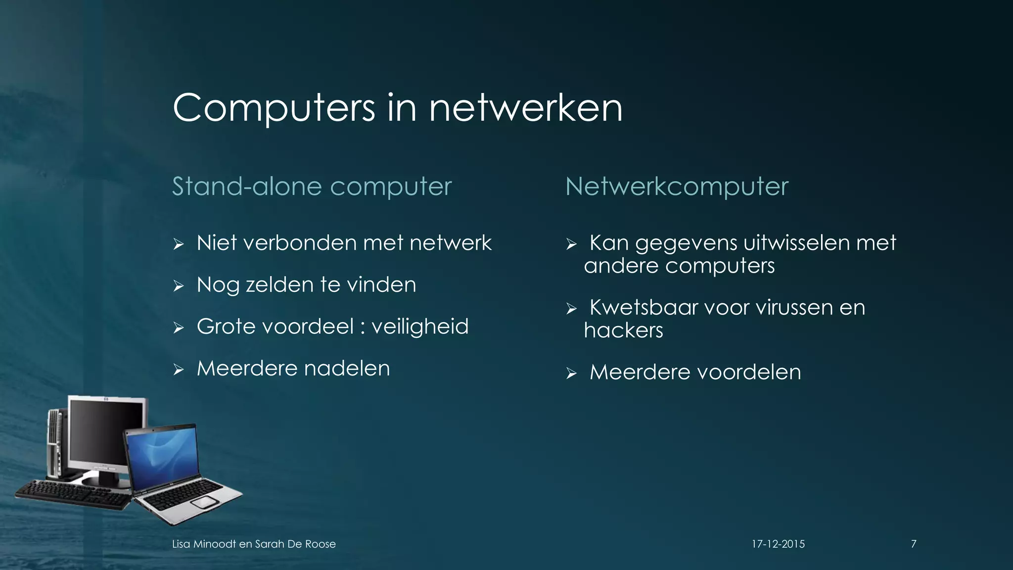Soorten computers en de werking van de computer | PPTX