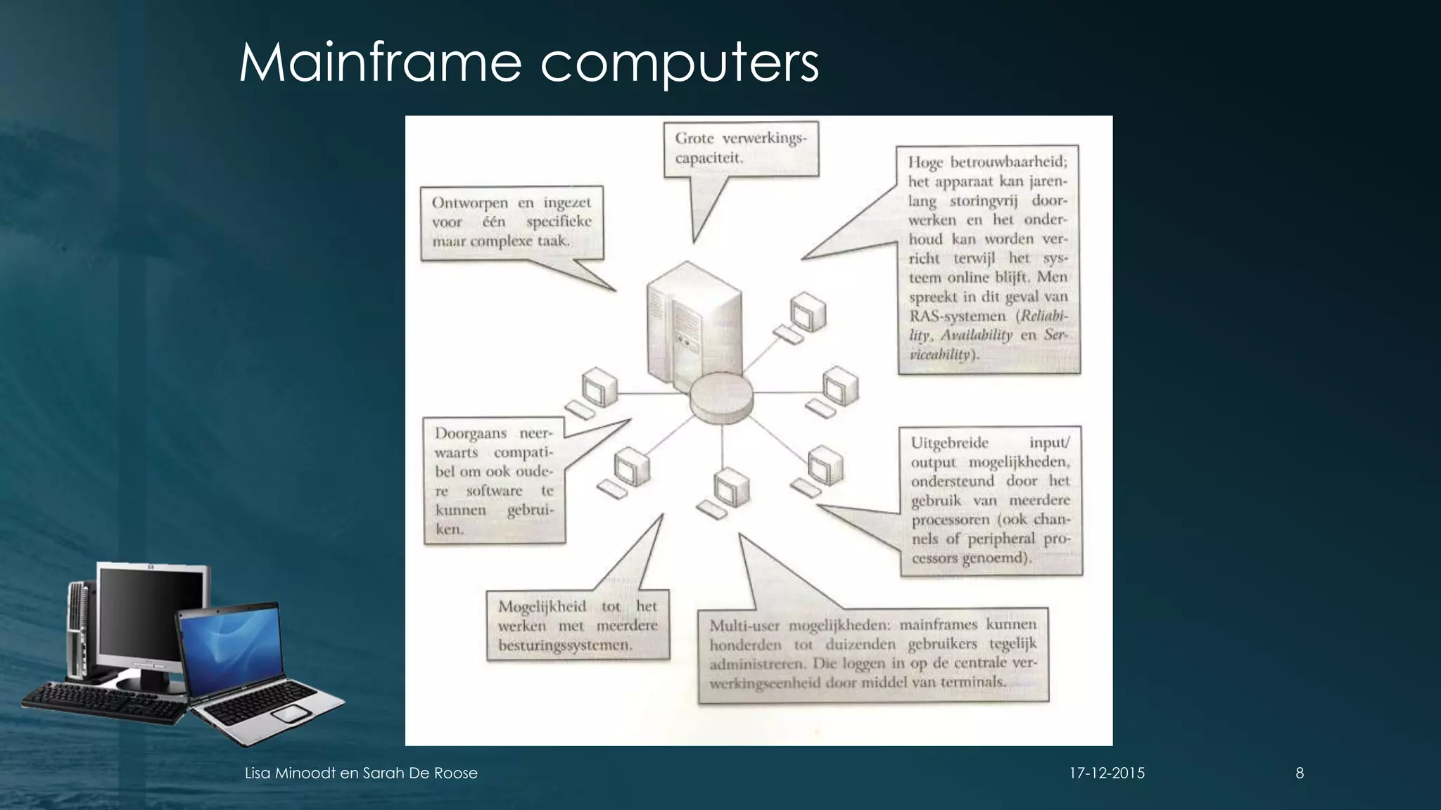 Soorten computers en de werking van de computer | PPTX