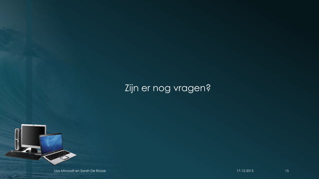 Soorten computers en de werking van de computer | PPTX