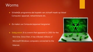 Soorten malware | PPT