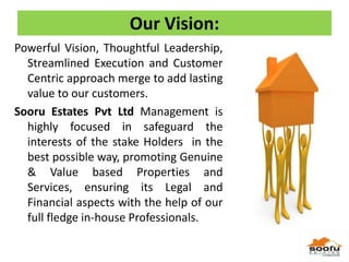 Sooru estates pvt ltd | PPTX