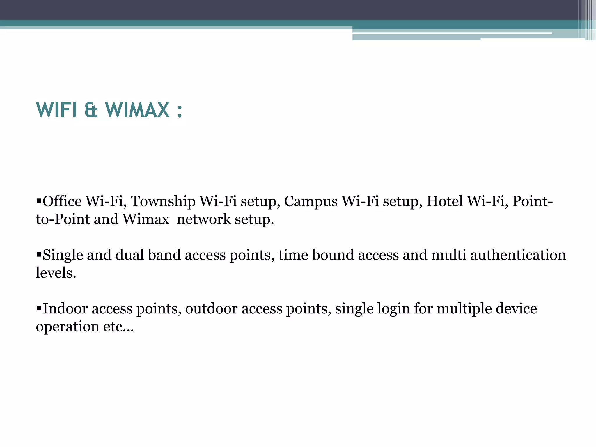 Computer Networking solution providers | PPTX