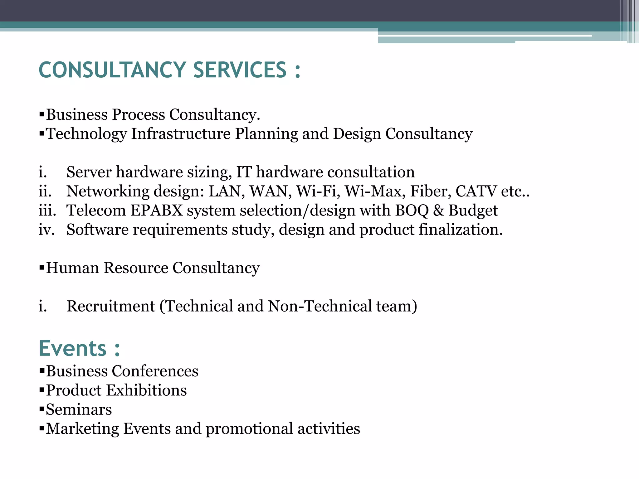 Computer Networking solution providers | PPTX