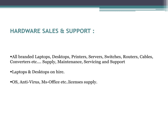 Computer Networking solution providers | PPTX