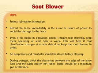 Soot Blower in Thermal power plant in boiler.pptx