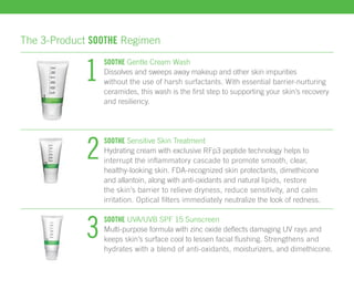 Soothe Regimen Brochure 10 03 09 | PDF