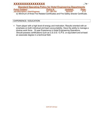 Sop 001-001test | PDF