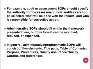 Sop | PPTX