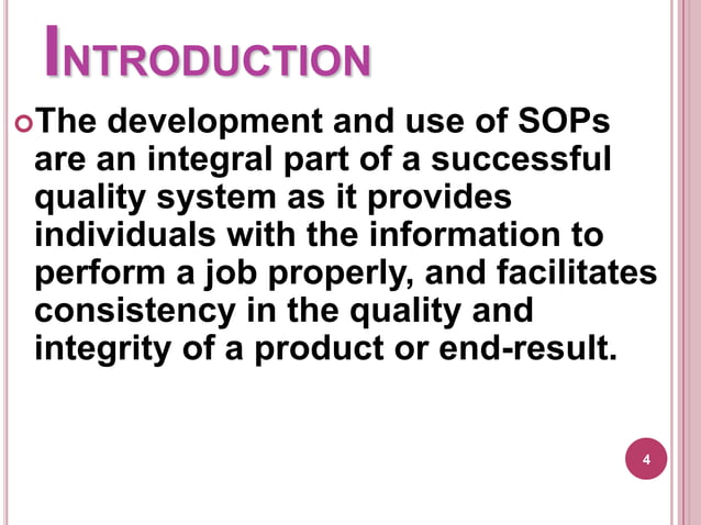 Sop | PPTX | Technology & Computing