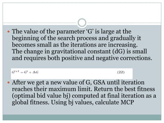 Fuzzy adaptive GSA | PPTX | Physics | Science