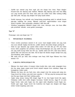 SOP Pekerjaan Konstruksi | DOCX