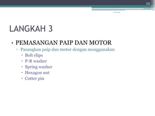 Sop Pemasangan Kipas Siling | PPT