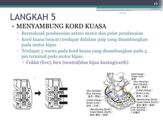 Sop Pemasangan Kipas Siling | PPT