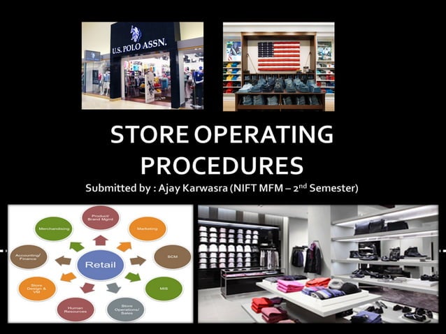 Store Operating Procedures | PPT