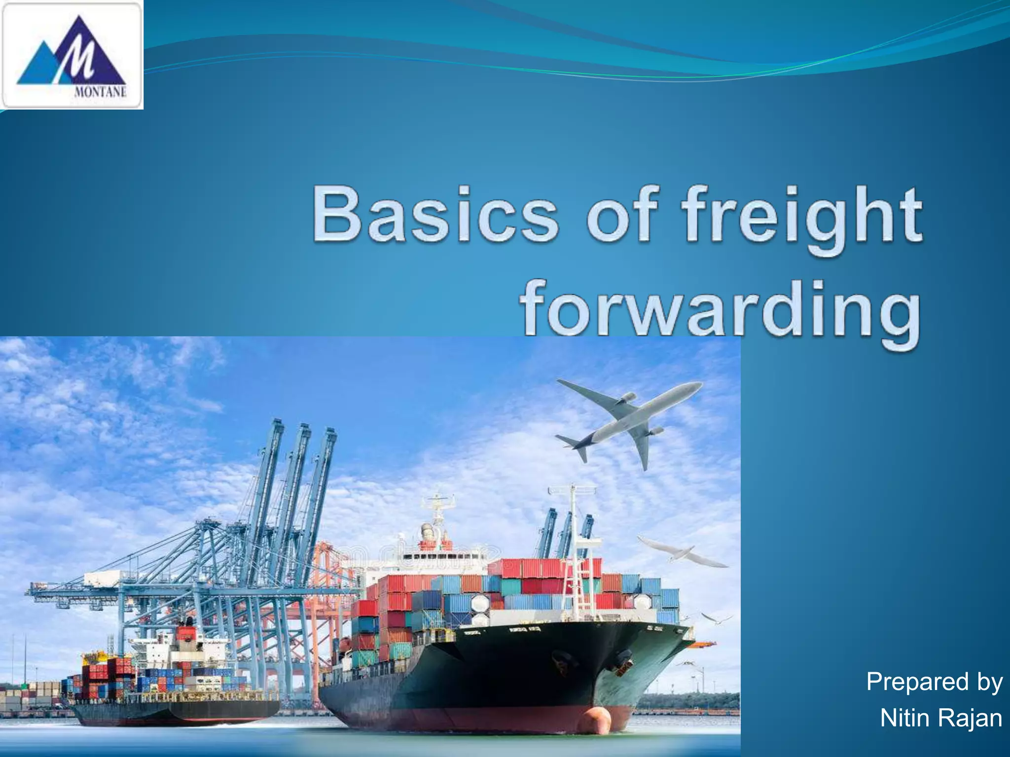 Standard operating process in freight forwarding | PPTX