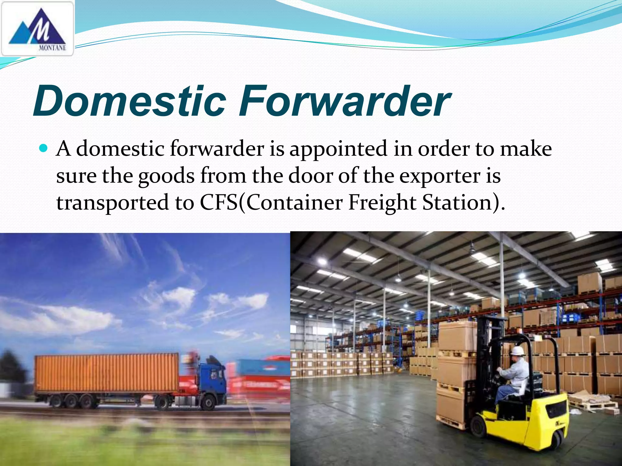 Standard operating process in freight forwarding | PPTX