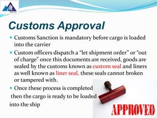 Standard operating process in freight forwarding | PPTX