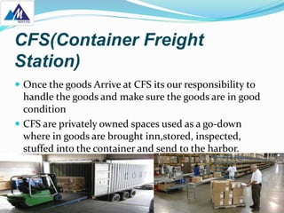 Standard operating process in freight forwarding | PPTX