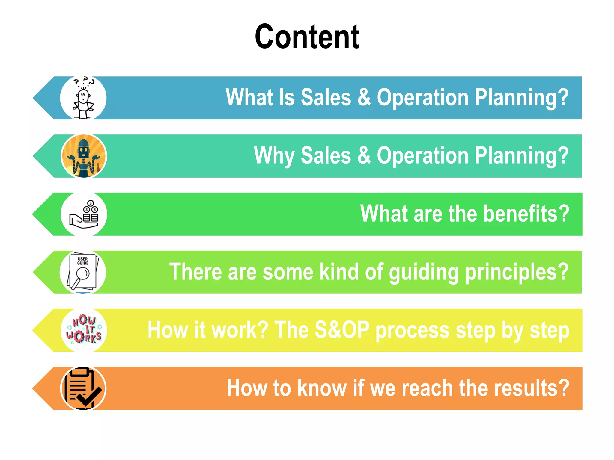 Sales and Operation Planning | PDF