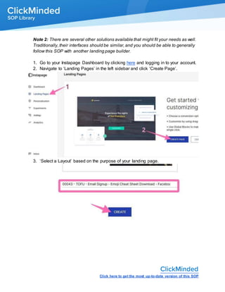 Clickminded SOP Library | DOCX