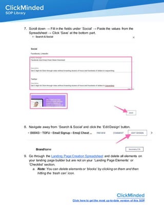 Clickminded SOP Library | DOCX