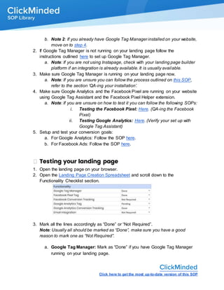 Clickminded SOP Library | DOCX